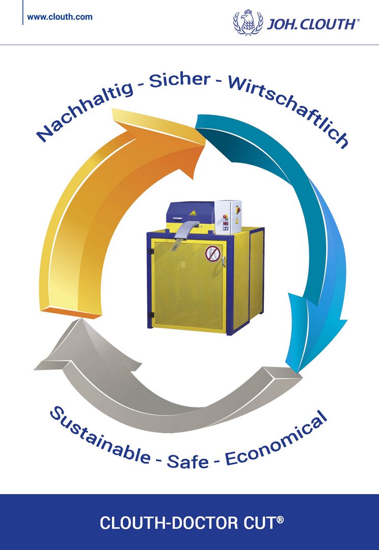 Greater safety brings greater efficency - CLOUTH DOCTOR-CUT®