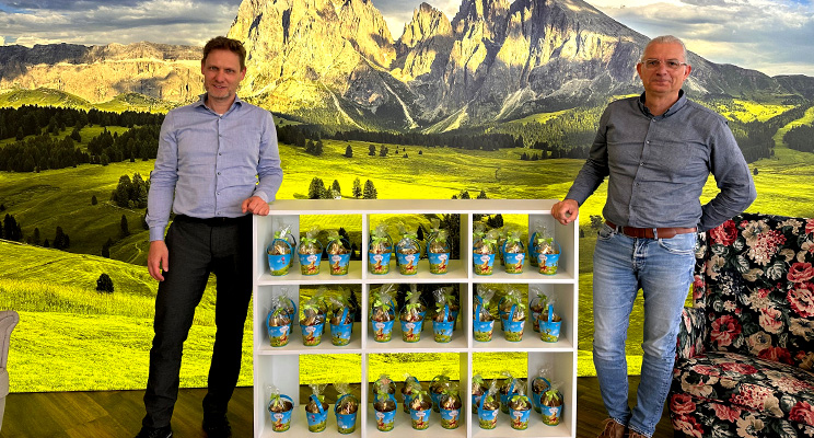 Children's eyes light up at our Easter event